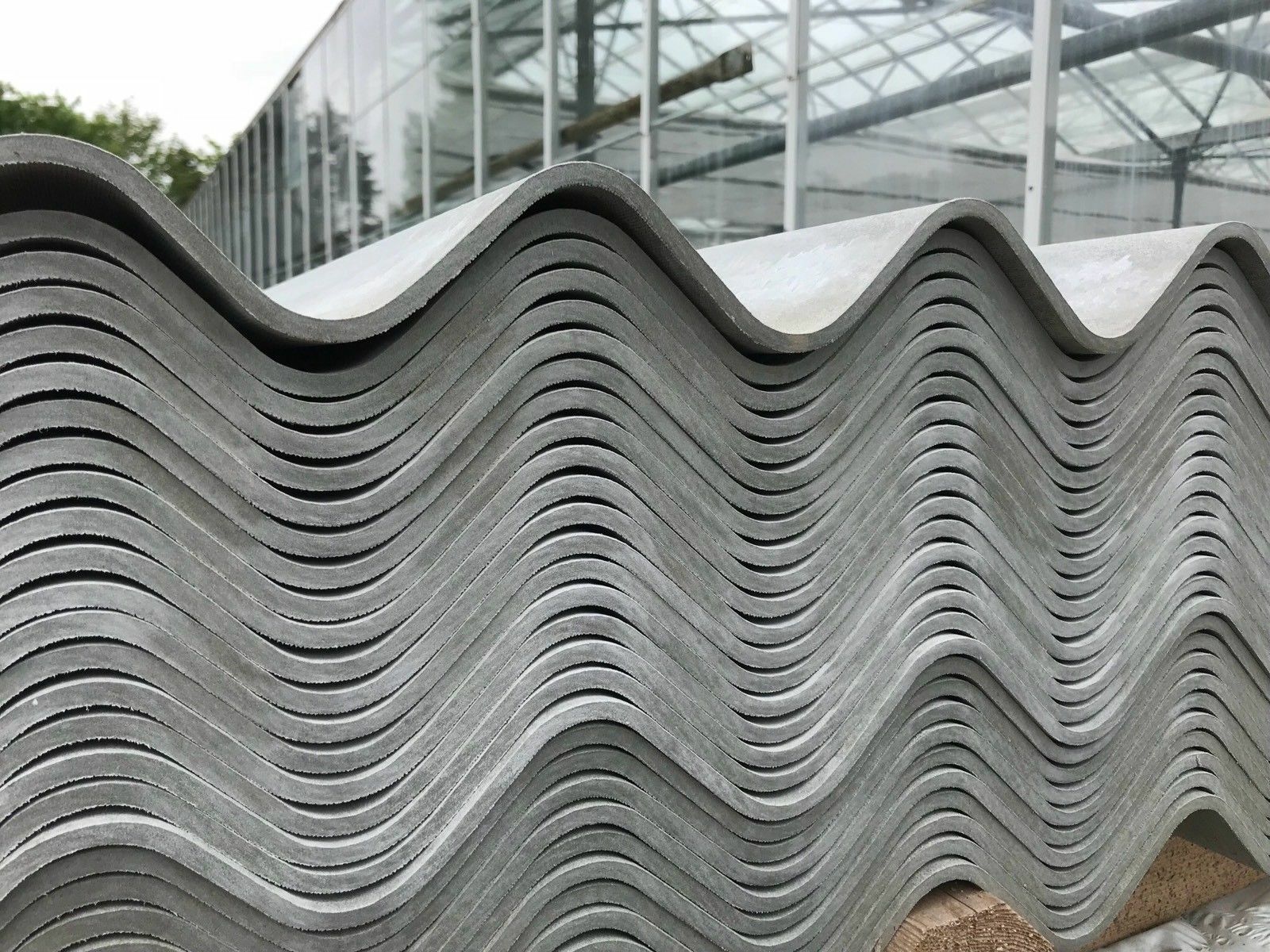 Cemsix Natural Grey Fully Compressed Fibre Cement Roofing Sheets - Ex ...