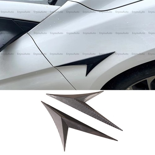 For Chrysler Side Wing Air Flow Fender Intake Vent Trim Cover Carbon ...