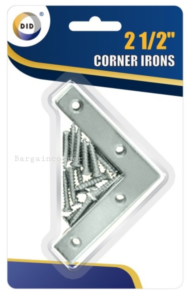 Corner Irons Braces Corner Joint L Shape Brackets Flat Angle Bracket ...
