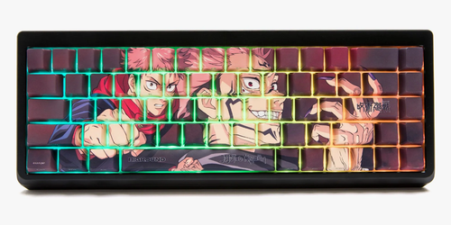 Higround x Jujutsu Kaisen JJK Summit 65 Keyboard Sukuna Limited Edition ...