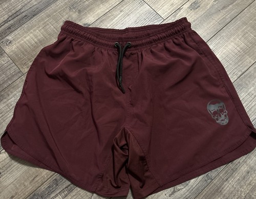 GymReapers Training Shorts Medium Red/maroon | eBay