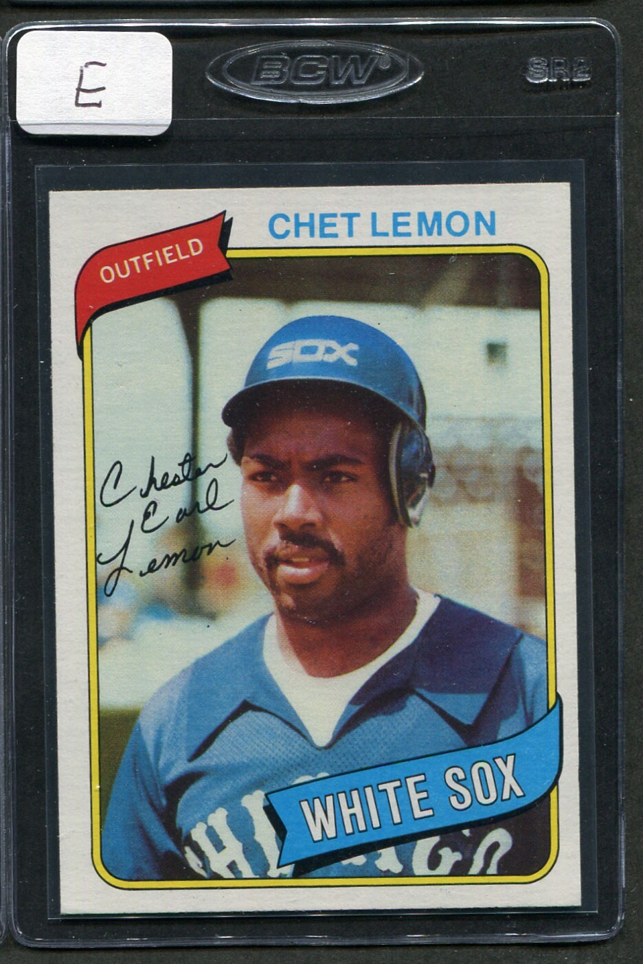 1980 Topps Chet Lemon #589 White Sox (E) | eBay