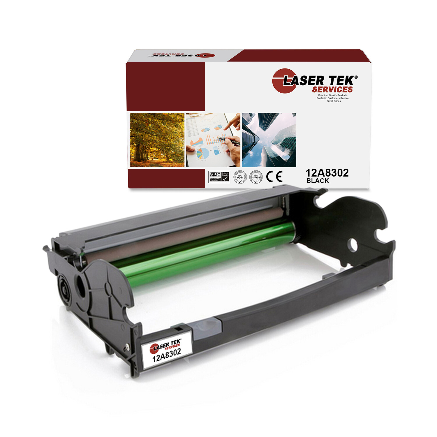 LTS E330 12A8302 Remanufactured for Lexmark E330 E332 E340 E230 Drum ...