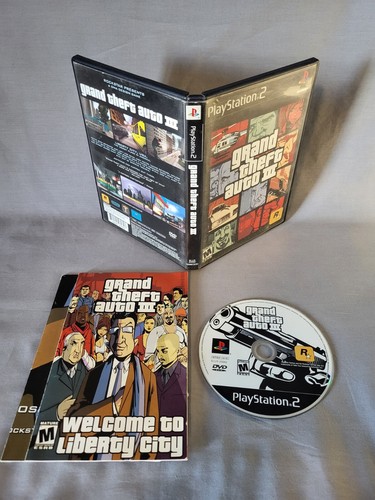 Grand Theft Auto III, PS2, Complete, Authentic! (With Map!) | eBay