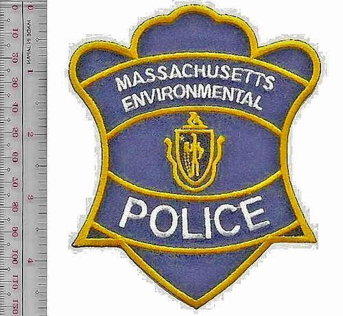 Police Massachusetts Environmental Police Shoulder Patch Boston Mass ...