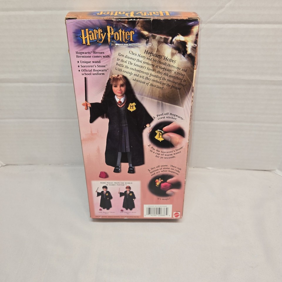 Hermione Harry Potter & The Sorcerer's Stone Hogwarts Heroes Mattel ...