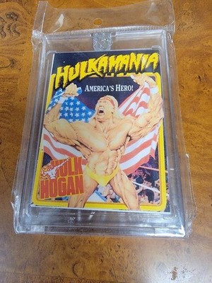 EXTREMELY RARE WWF Wrestling Stars Hulk Hogan America's Hero ...