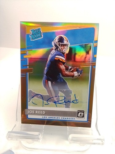 2020 Donruss Optic Joe Reed #196 Gold Holo Auto | eBay