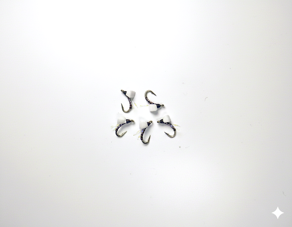 Chocolate Thunder UV Midge Nymph Emerger - Premium Trout Fly Fishing ...
