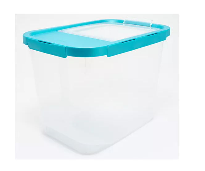 LocknLock 50-Cup Rolling Bulk Storage Container with Scoop | eBay