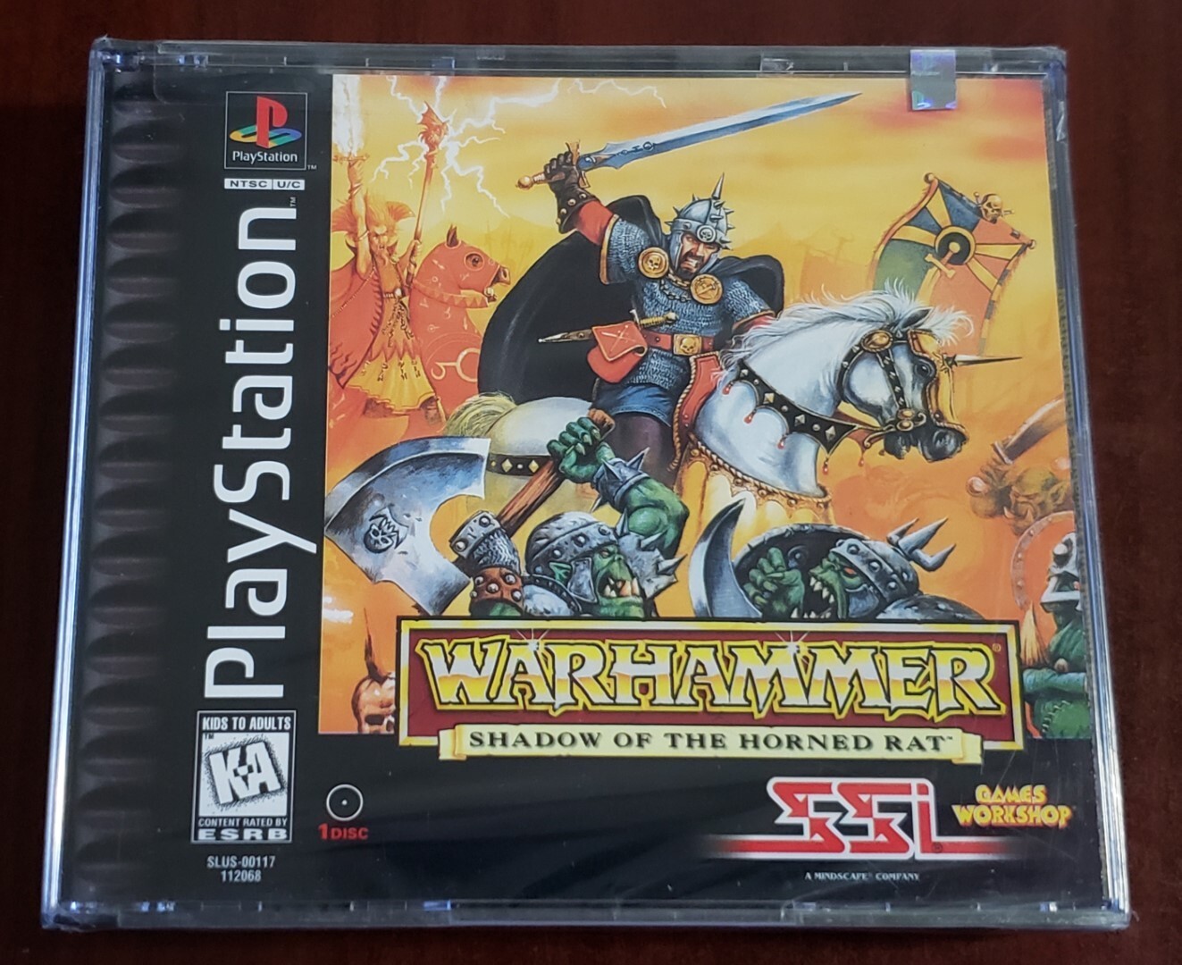 Warhammer: Shadow of the Horned Rat (PlayStation 1 PS1 1996) Brand New ...