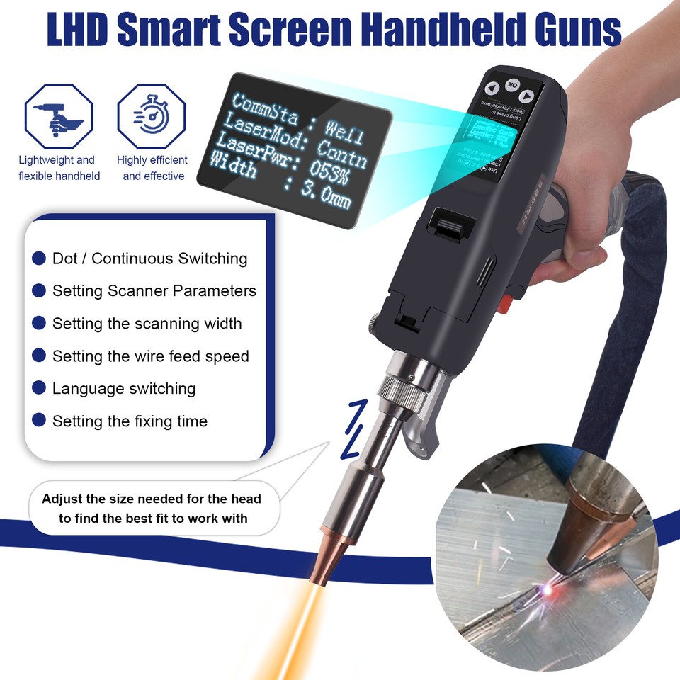 1500W Raycus Laser Welder Laser Welding Cutting Cleaning Machine ...