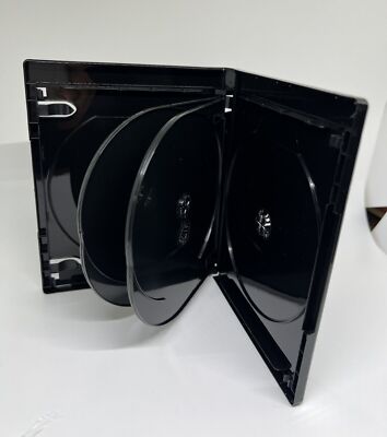 NEW 15mm 4K ULTRA HD BLACK 5-DISC CASE, BOOKLET CLIP, SLEEVE, PS5-15MM ...