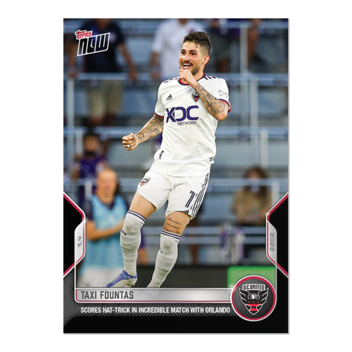 2022 Topps NOW MLS Taxi Fountas #119 ~ D.C. United | eBay