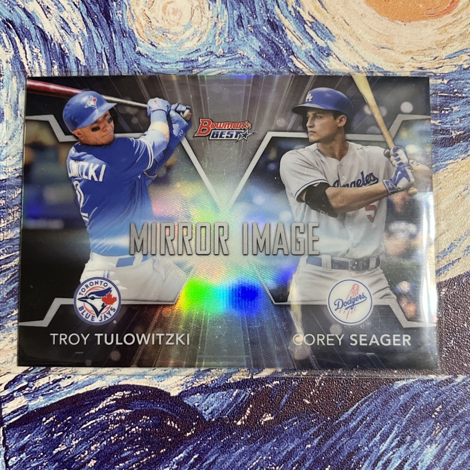 2016 Bowman's Best Mirror Image Corey Seager Troy Tulowitzki #MI-11 ...