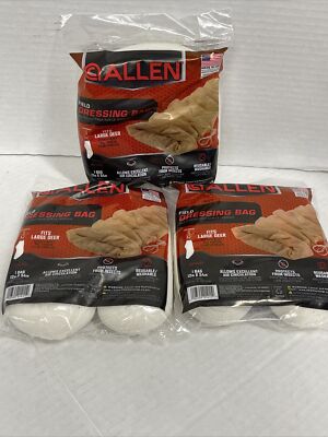 3 Allen Field Dressing Bag Fits Large Deer Reusable/Washable New | eBay