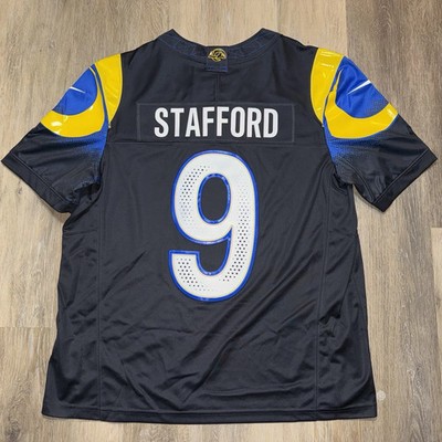 Matthew Stafford LA Rams Rivalries Jersey - Size Medium | eBay