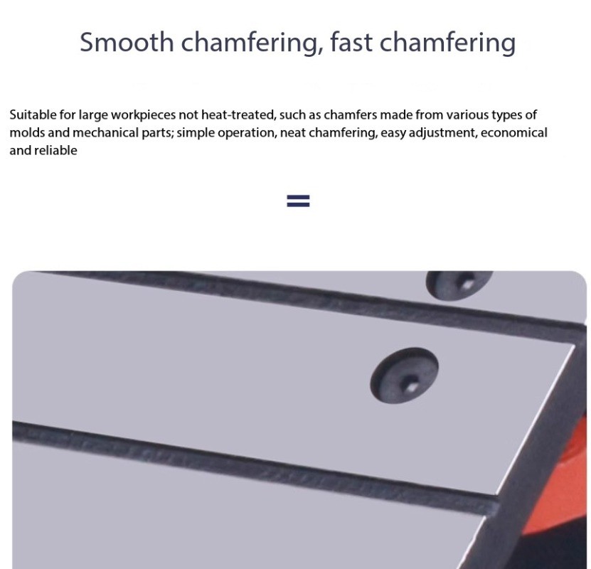 Handheld Chamfering Machine Portable 45° Handheld Chamfering Tool 220v ...