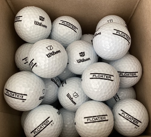 36 Wilson Range Floater Golf Balls – ( Senior PGA Pro ) | eBay