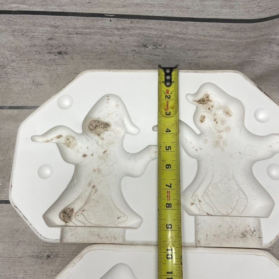 Dona’s Molds Ceramic Casting Mold Hand In Hand Ghosts Head Tiled #D ...
