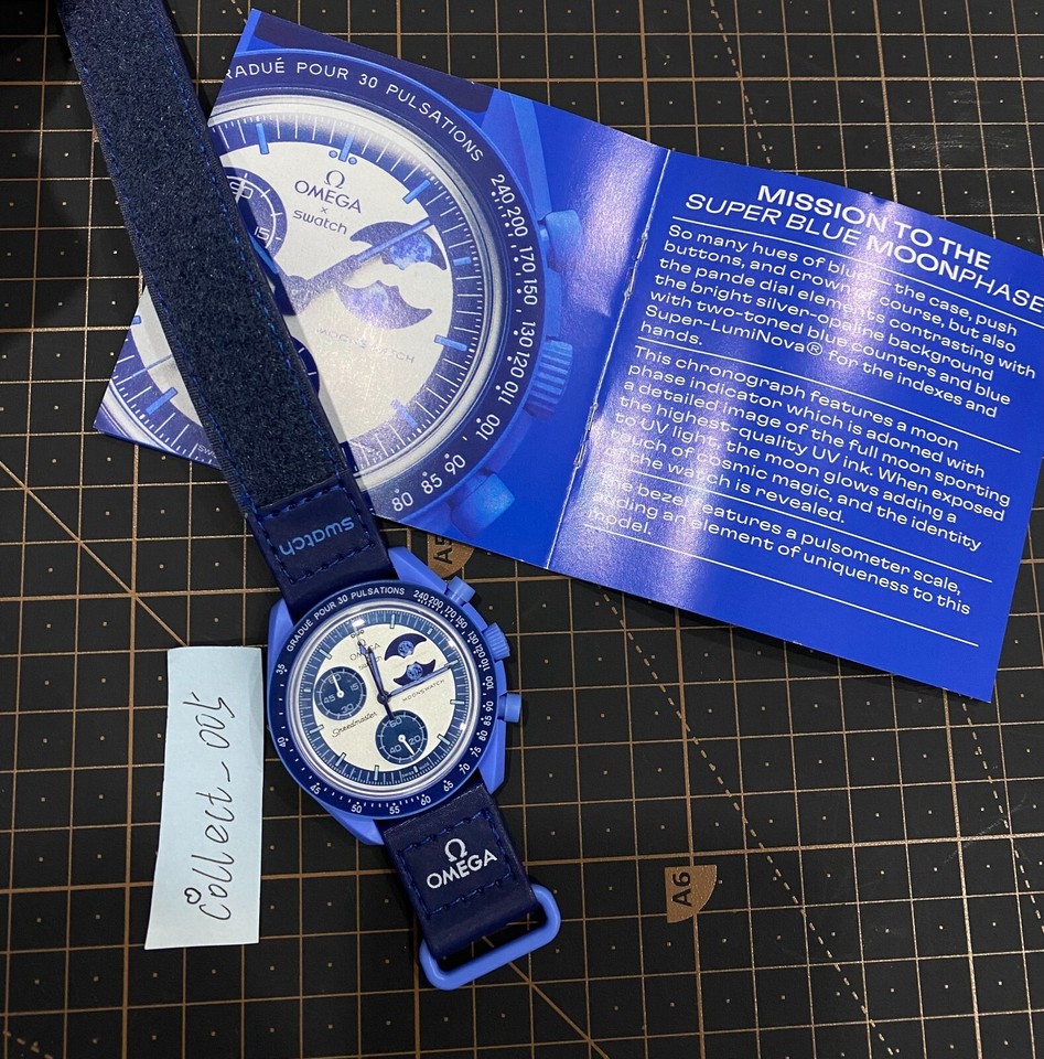 #Moons watch MISSION TO THE SUPER BLUE MOON PHASE | eBay