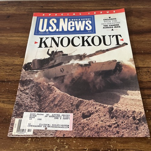 U.S. News & World Report Magazine March 11 1991 Knockout Special Issue | eBay