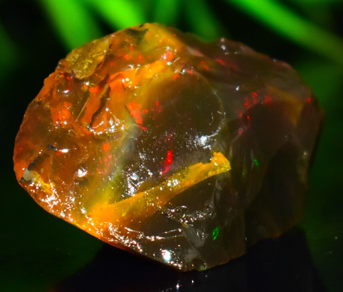 Opale brute 58,45 carats opale naturelle éthiopienne opale brute Welo ...