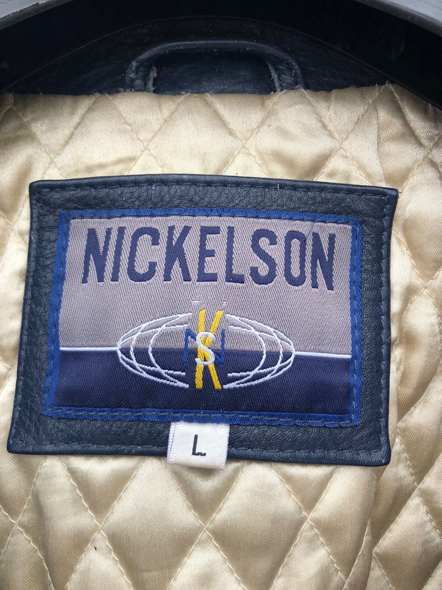 Logotipo De Nickelson ≥ Nickelson Leren Winterjas Met Warme Kraag