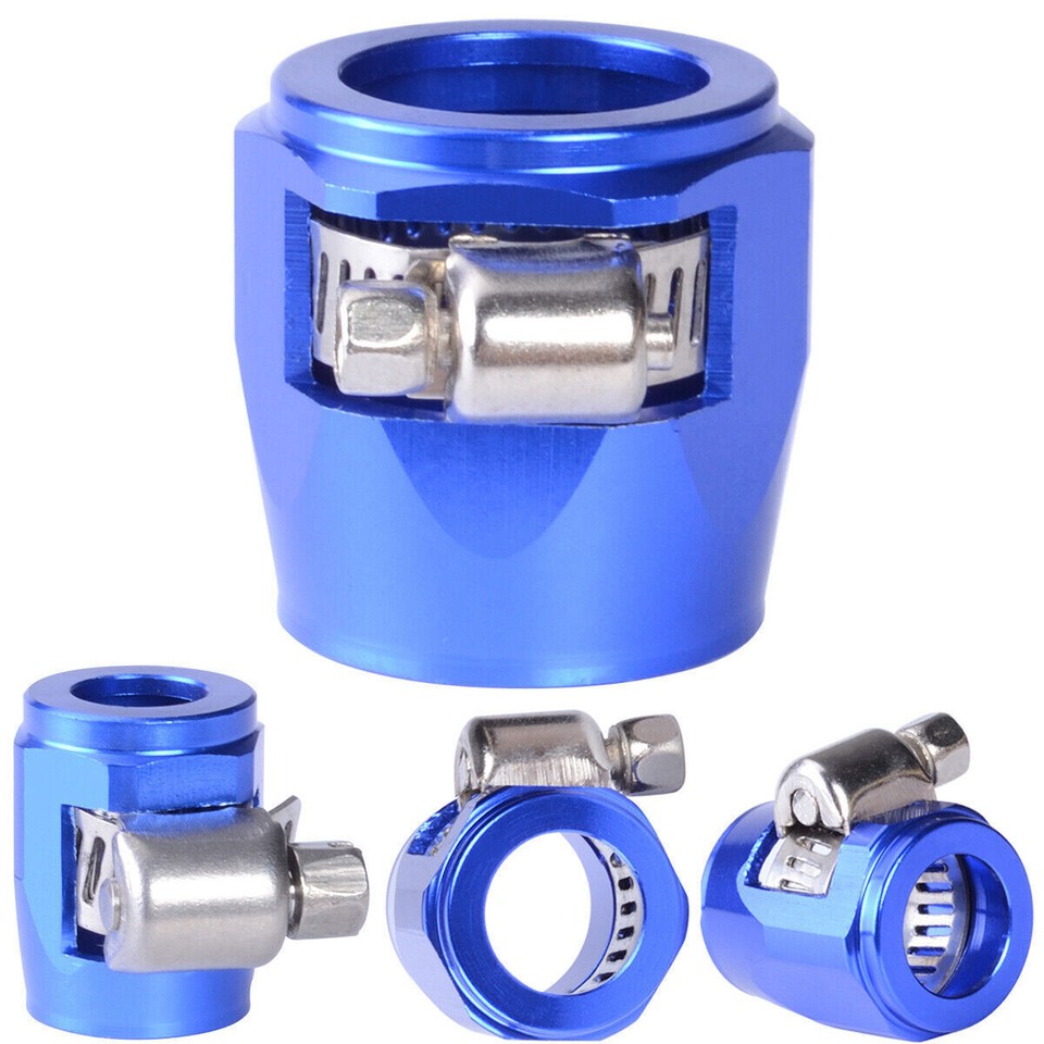 20* AN Hex Hose Finisher Clamp Various Hose Finishers Flare Fitting End ...