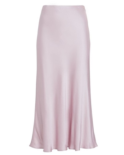 NWT Rails Anya in Lilac Bias Cut Satin A-line Slip Skirt XS | eBay