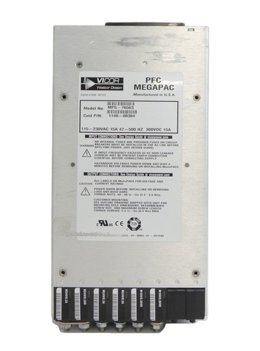 Vicor MP5-76563 Power Supply MegaPAC AMAT Applied Materials 1140-00384 ...
