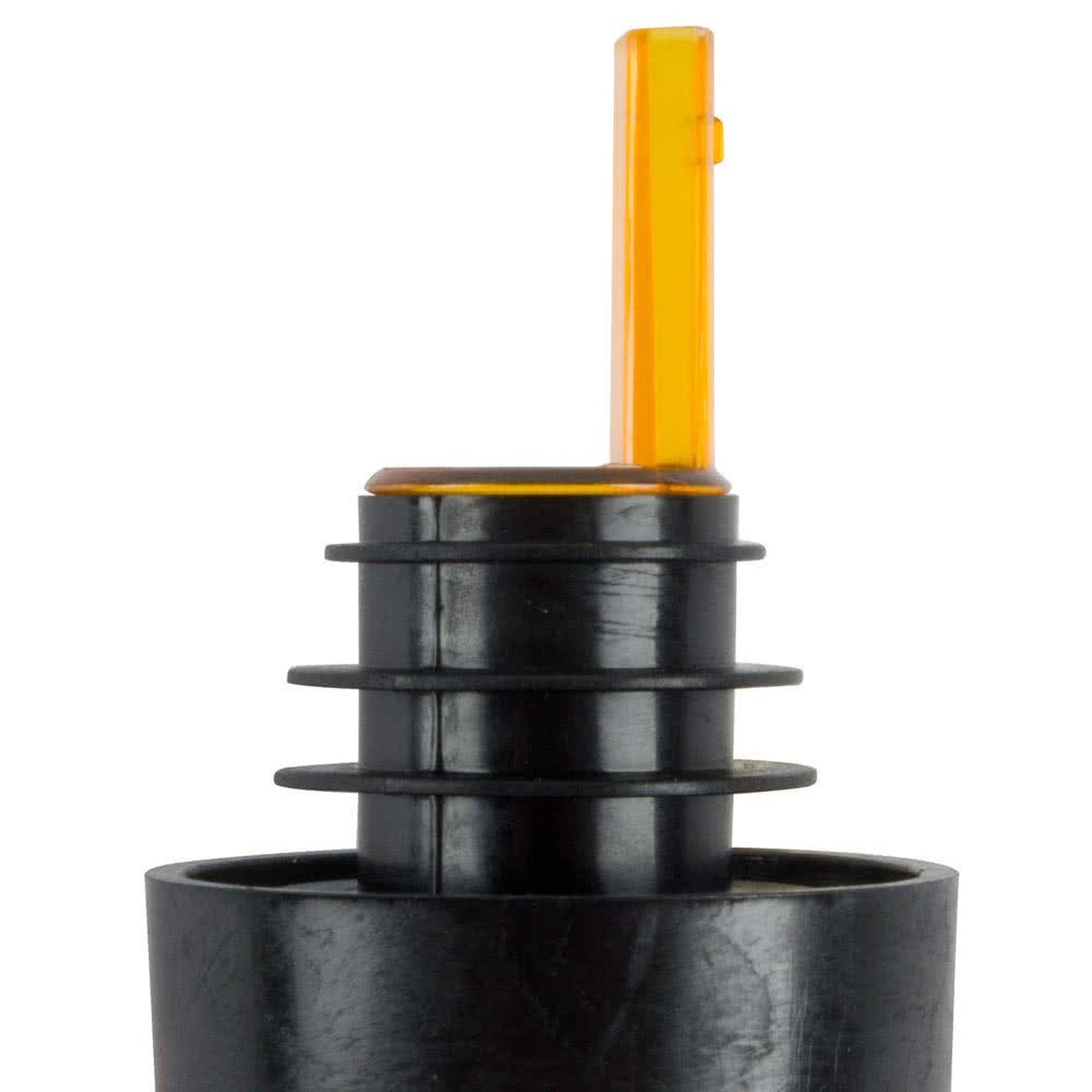 (Pack of 12) Screened Liquor Bottle Pourers, Orange Spout Bottle Pourer ...