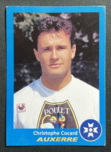 32 CHRISTOPHE COCARD AJ AUXERRE FOOT 96 1995-1996 FOOTBALL | eBay