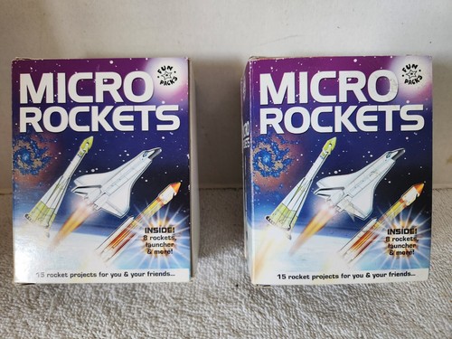 2 Boxs 2001 Micro Rockets By Tangerine Press | eBay