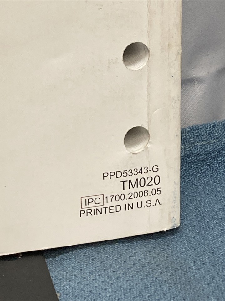 HONDA MARINE TM020 RIGGING GUIDE 2009 PPD53343-G | eBay