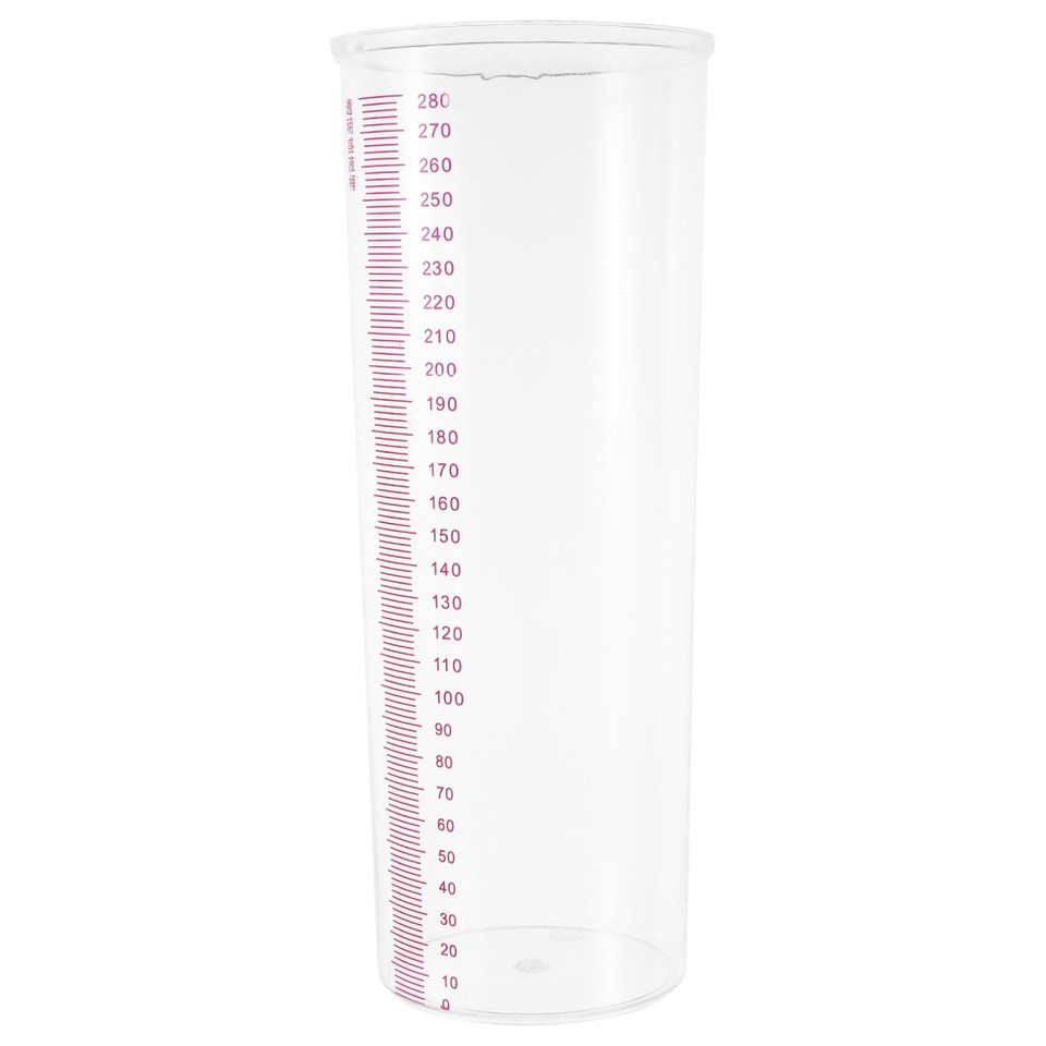 Transparent Plastic Rain Gauge Tube Replacement Outdoor Yard ...