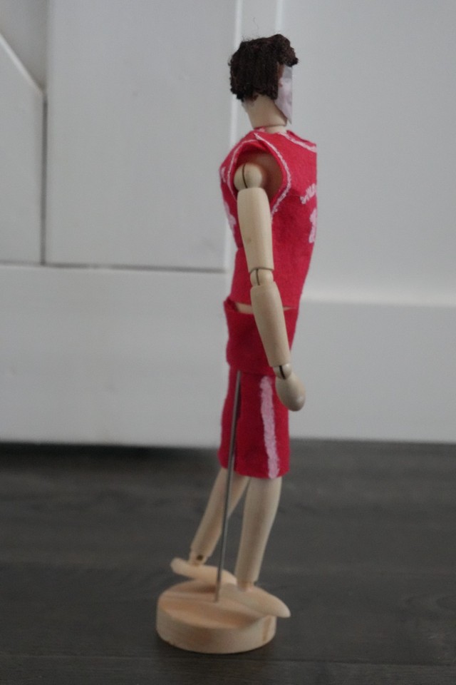 Hyper Realistic Zac Efron Wildcats Doll (Optional Basketball Ball Add ...