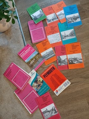 Joblot Vintage devon/ Plymouth Street Maps plus others | eBay UK