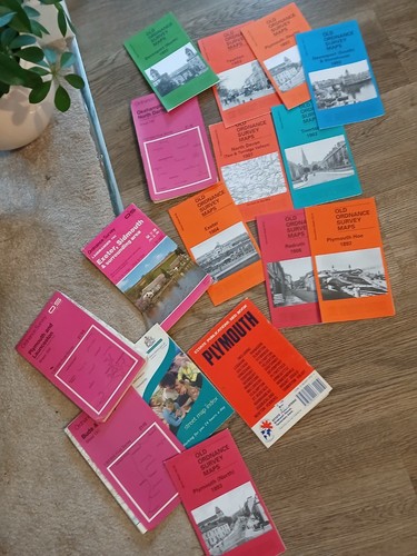 Joblot Vintage devon/ Plymouth Street Maps plus others | eBay UK