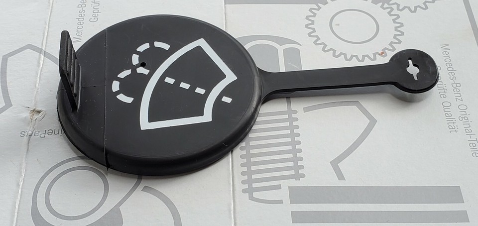 Mercedes GENUINE Washer Tank Cap Reservoir Cover Windshield Wiper Fluid ...