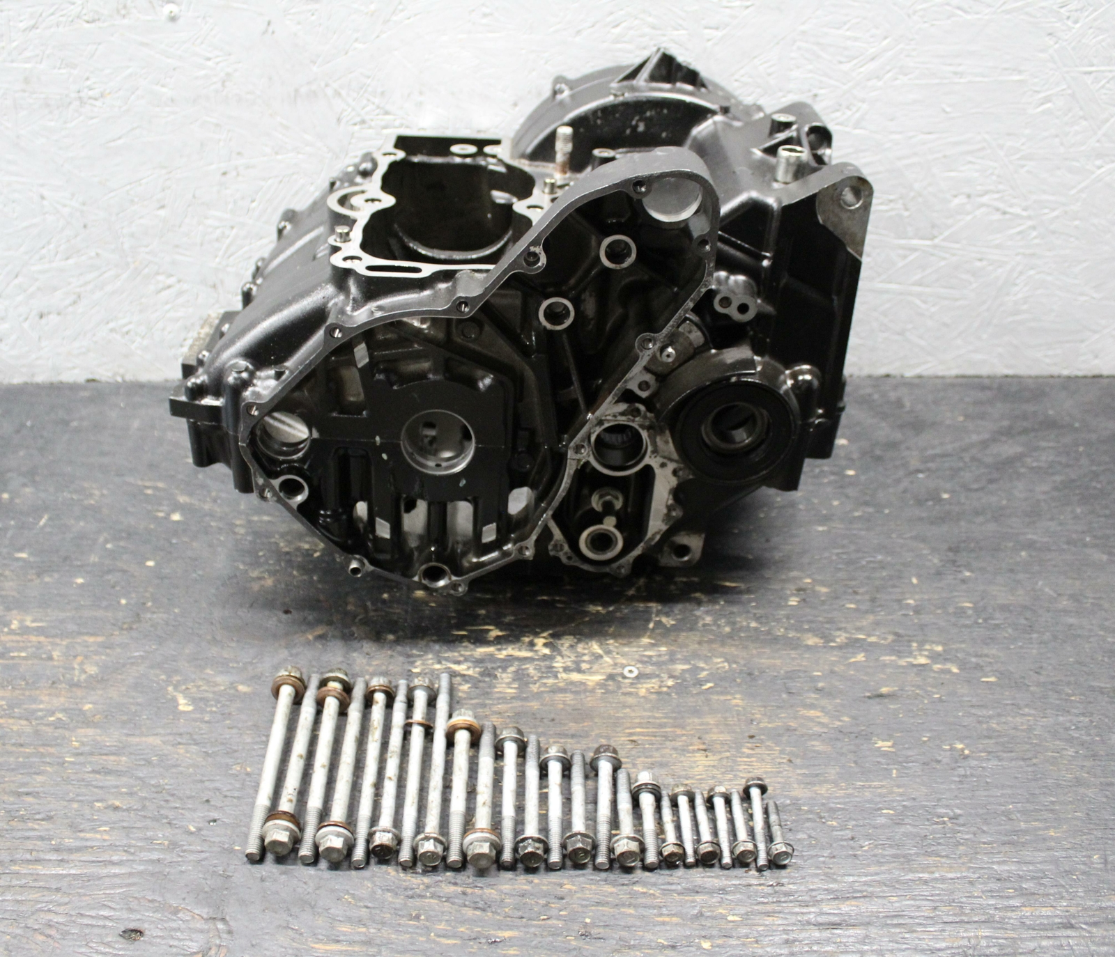 12-16 KAWASAKI NINJA 650R EX659 CRANKCASE CRANK CASES BLOCK CASING 2012 ...
