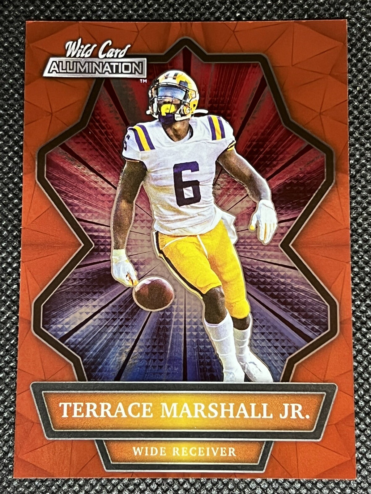 2021 Wild Card Allumination TERRACE MARSHALL JR RC #ABC-13 RED CHASE ...