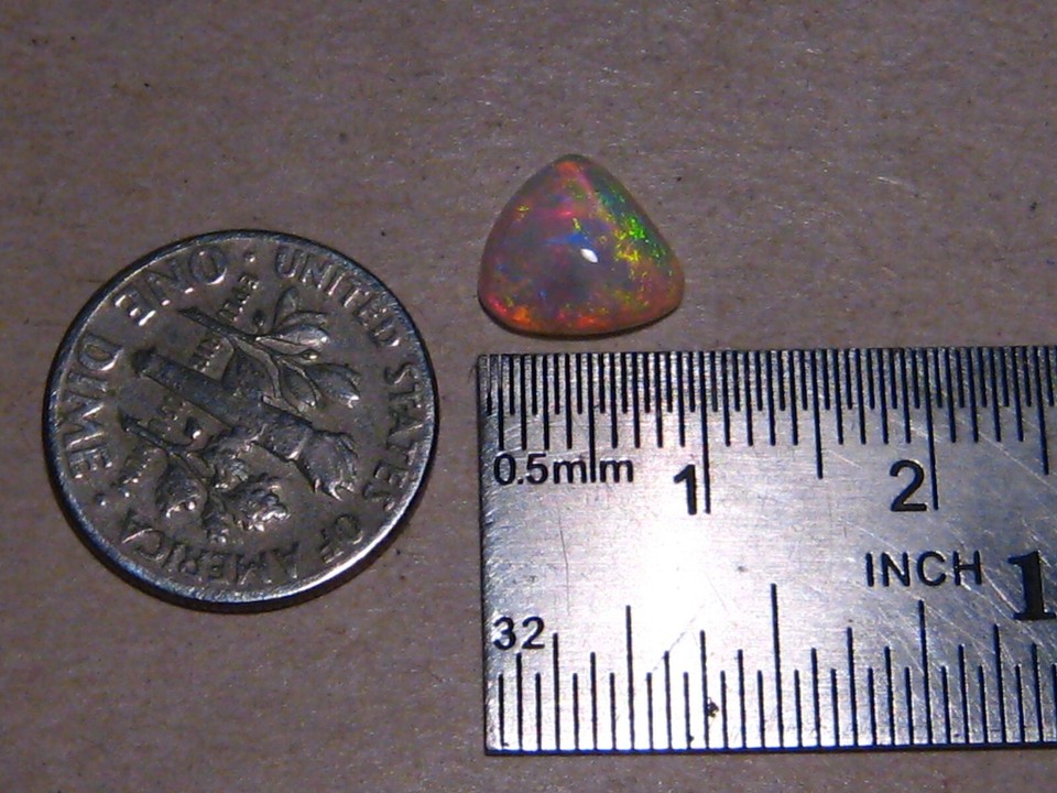 1.4 ct. Crystal Opal , 100% Natural Australian Opal , Nice Bright opal ...