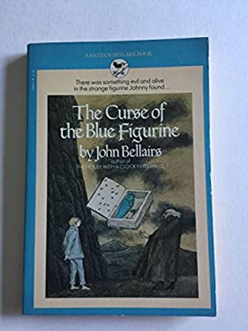 The Curse of the Blue Figurine A Bantam-Skylark Book John Bellair | eBay