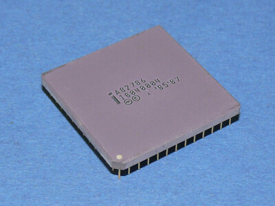 Intel A82786 IC Gold-Plated Ceramic CHMOS Graphics Coprocessor | eBay