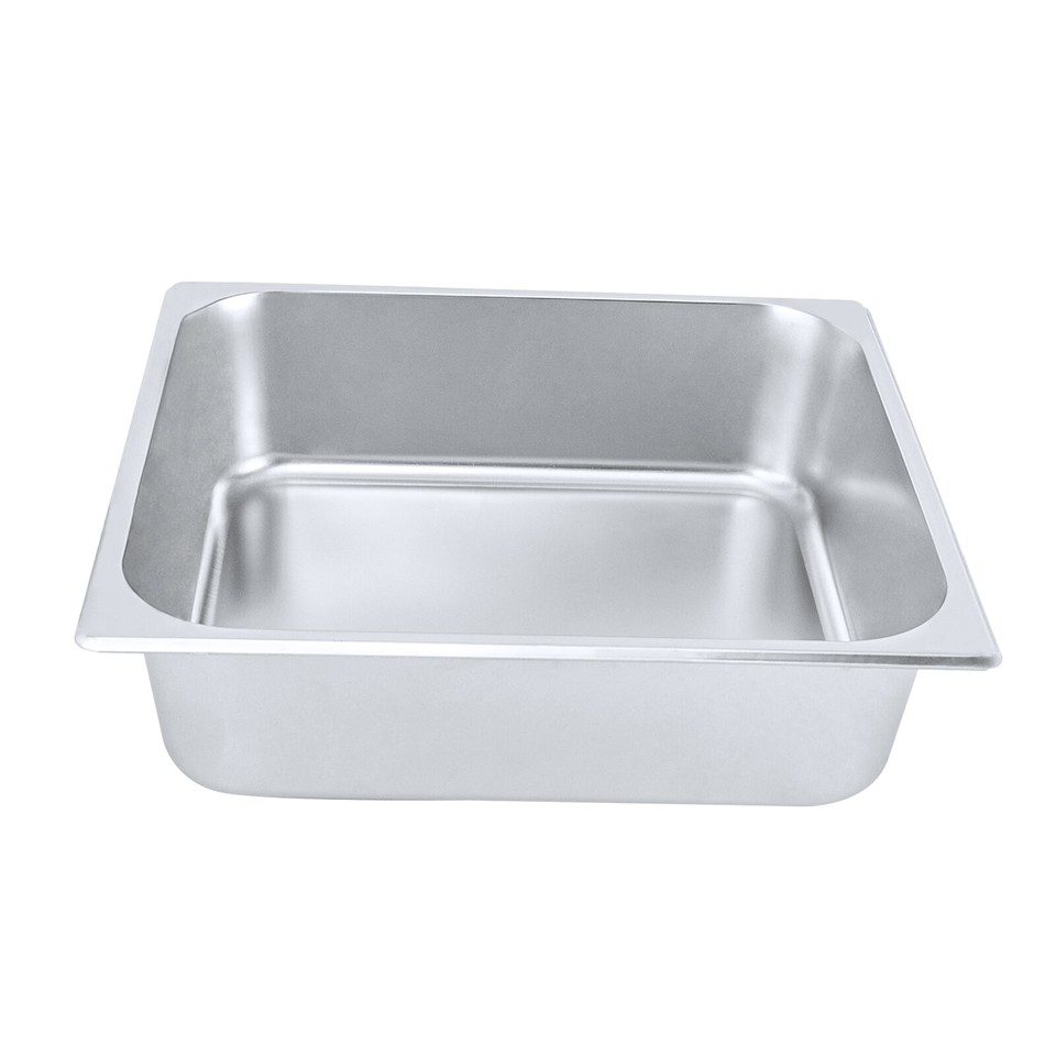 4" Deep 2/3 Size Stainless Steel Steam Table Pans Fits Hotel Food ...