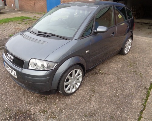2002 Audi A2 1.6 FSi Sport Grey 78k FSH Alloys CD AC NEW Parts Fitted ...