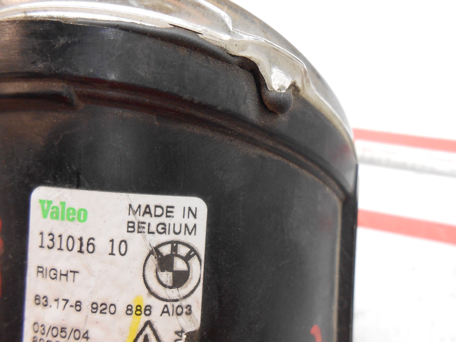 04 BMW X5 right front fog light 63176920886 6920886 ic# 59730 RF0317 | eBay