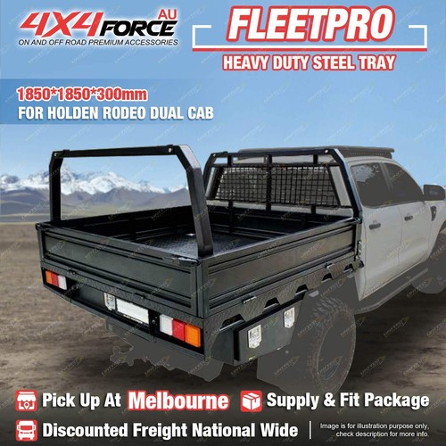 Heavy Duty Steel Tray 1850x1850x300mm for Holden Rodeo Dual Cab MEL ...