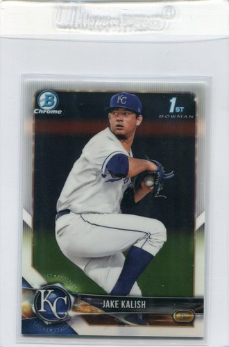JAKE KALISH KANSAS CITY ROYALS - 2018 BOWMAN CHROME RC 1ST CARD - C5610 ...